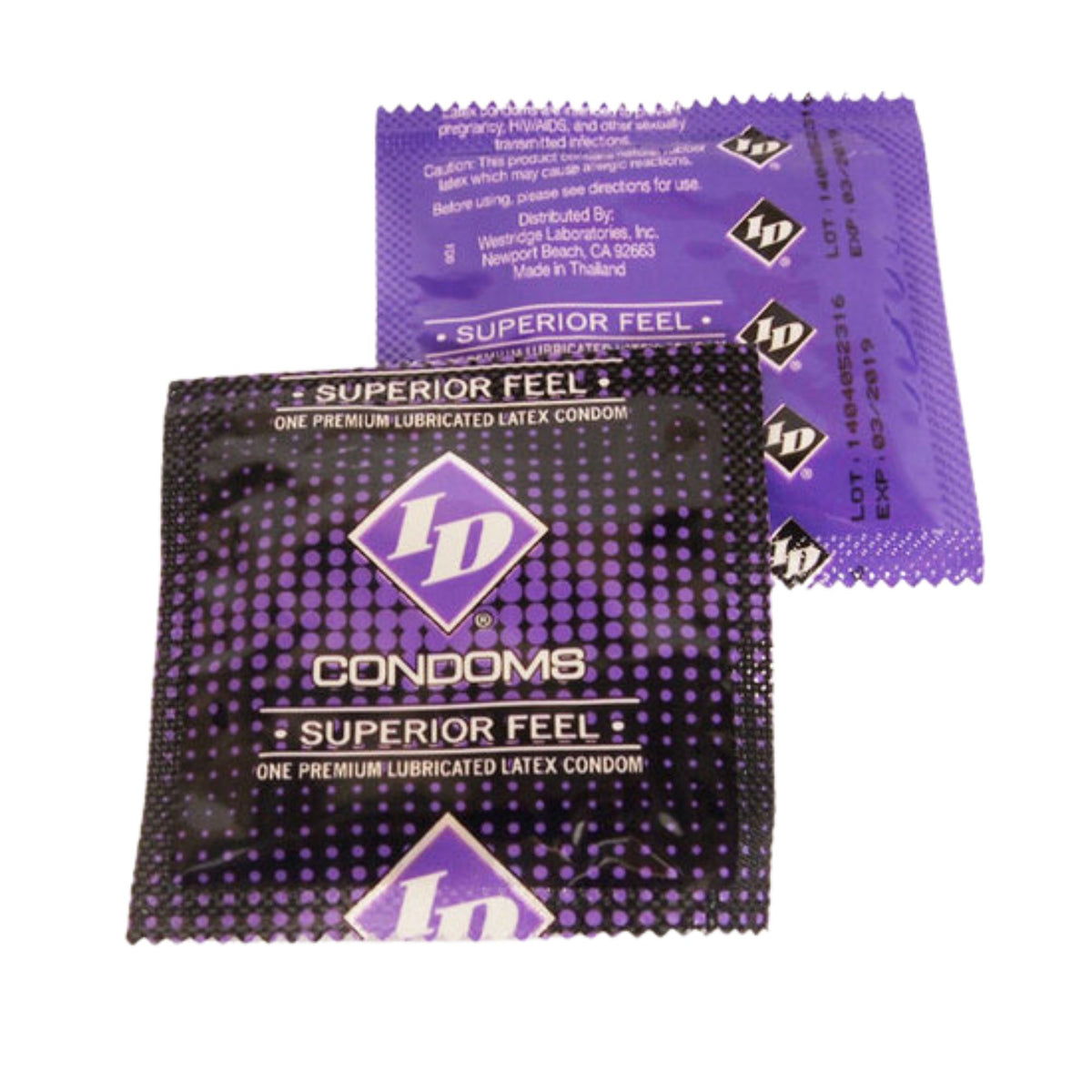 ID Superior Feel Condoms Box 3 ️ WorldCondoms