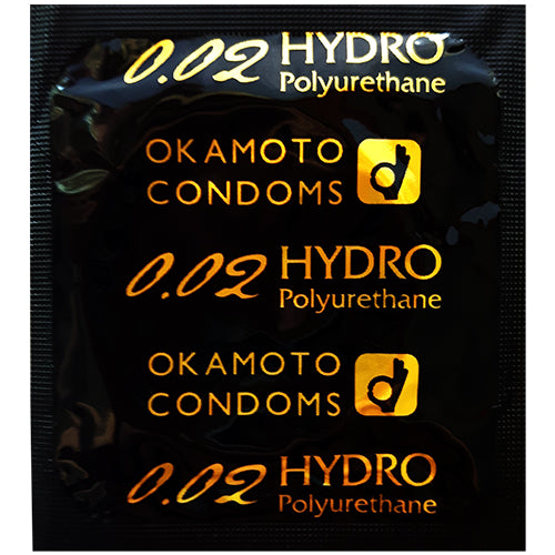 Okamoto 0.02 Hydro Polyurethane Condoms ️ World Condoms – WorldCondoms