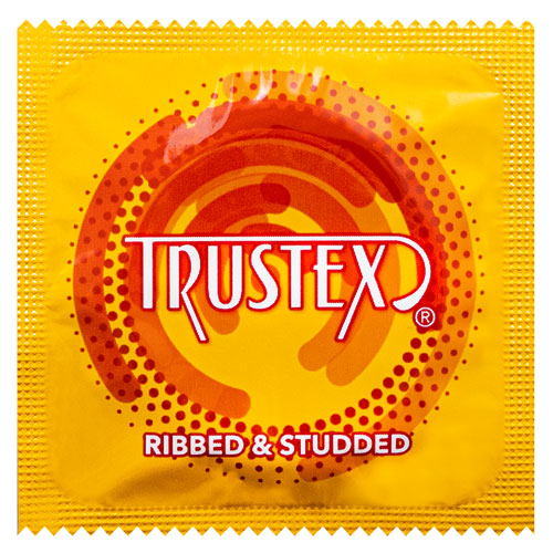 Trustex Ribbed & Studded Condoms ️ WorldCondoms