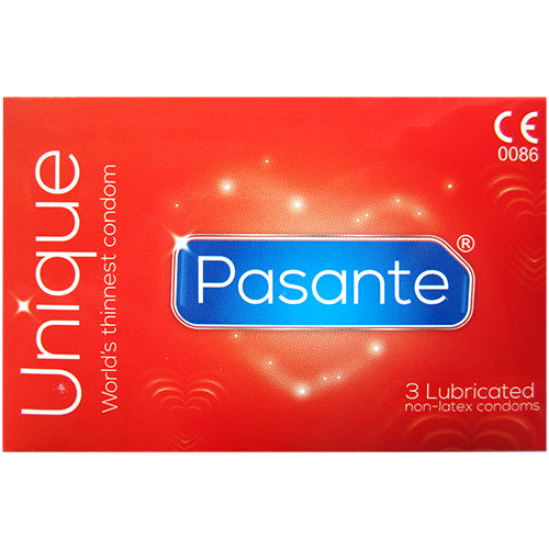 Pasante Unique Condoms - Ultra Thin ️ WorldCondoms